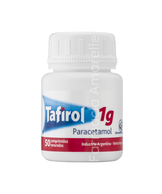 Tafirol (paracetamol 1 gr) x 50 cpr.